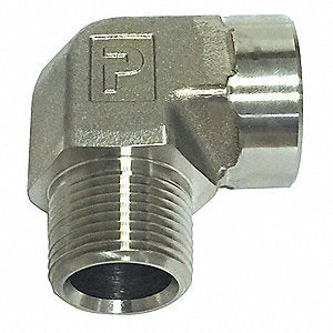 Conector Codo 3/8 NPT Macho x 1/4 NPT Hembra / Elbow Connector 3/8 NPT ...